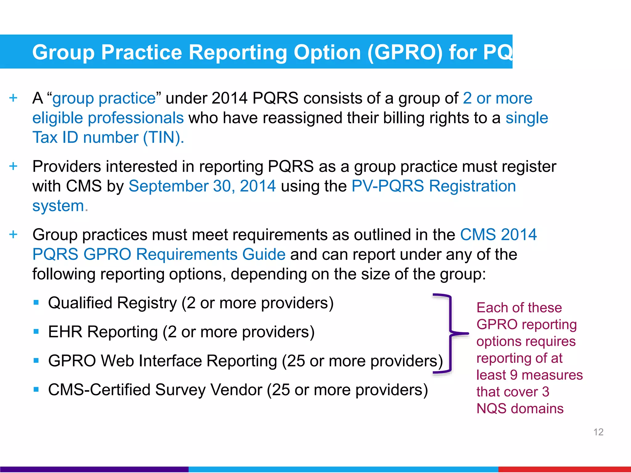 Understanding the Physician Quality Reporting System (PQRS ...