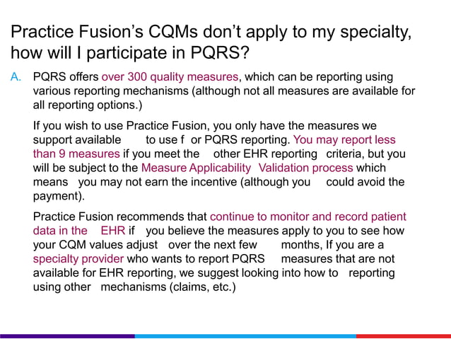 Understanding the Physician Quality Reporting System (PQRS ...