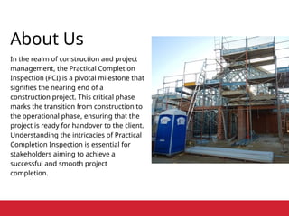 Understanding Practical Completion Inspection: Key to a Successful ...