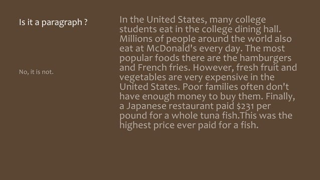 Understanding English Paragraphs | PPT