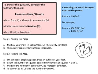 Understanding pressure | PPTX