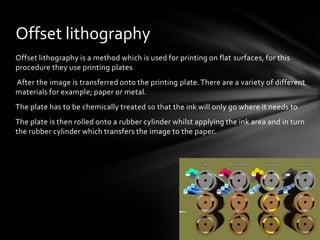 Understanding printing techniques | PPT