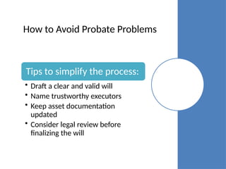 Understanding Probate in India and Its Procedure | PPTX