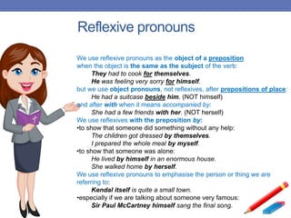 Understanding pronouns | PPTX