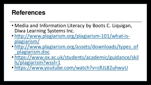 Media and Information Literacy