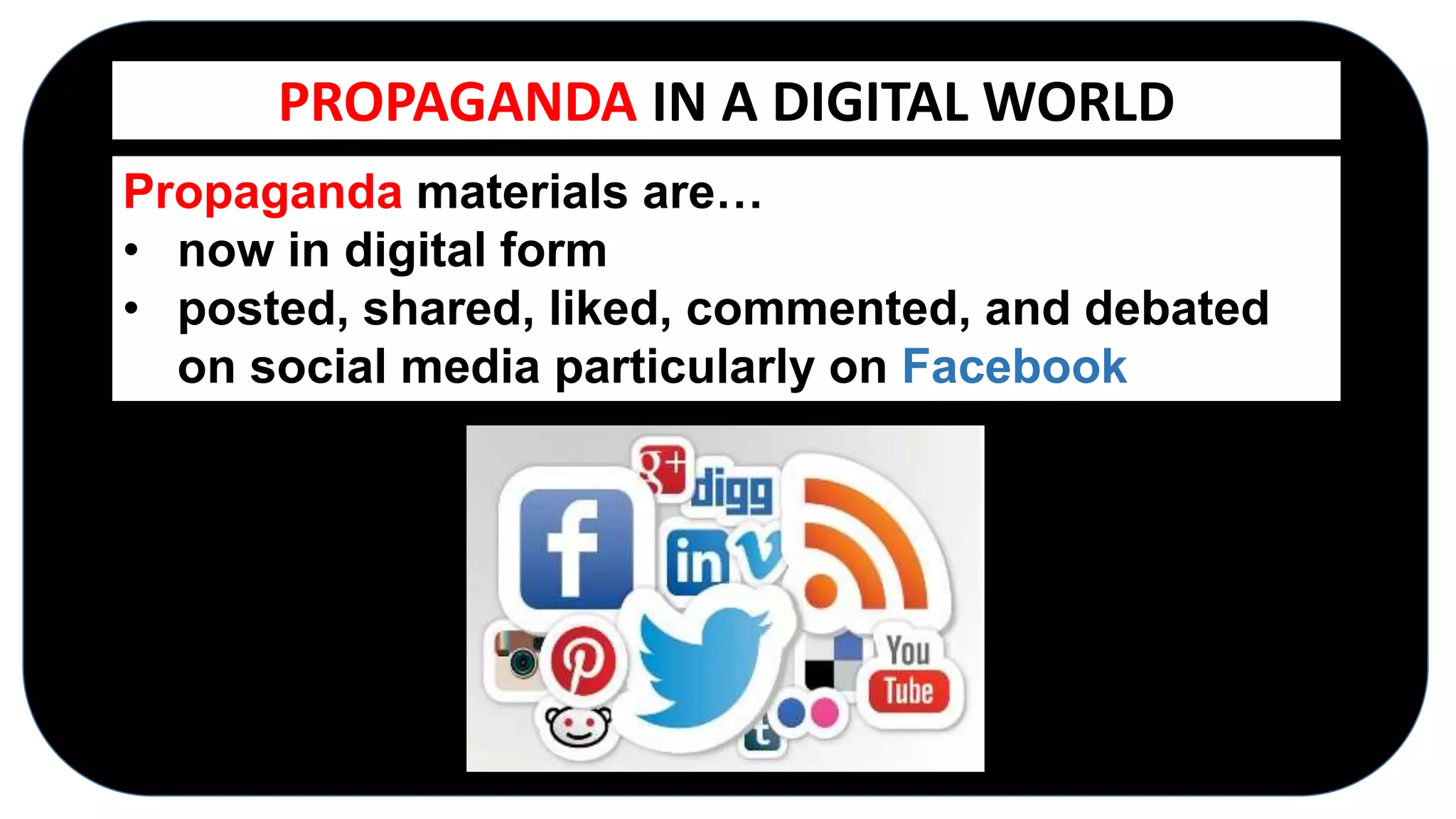 Understanding Propaganda Media and Information Literacy | PPTX
