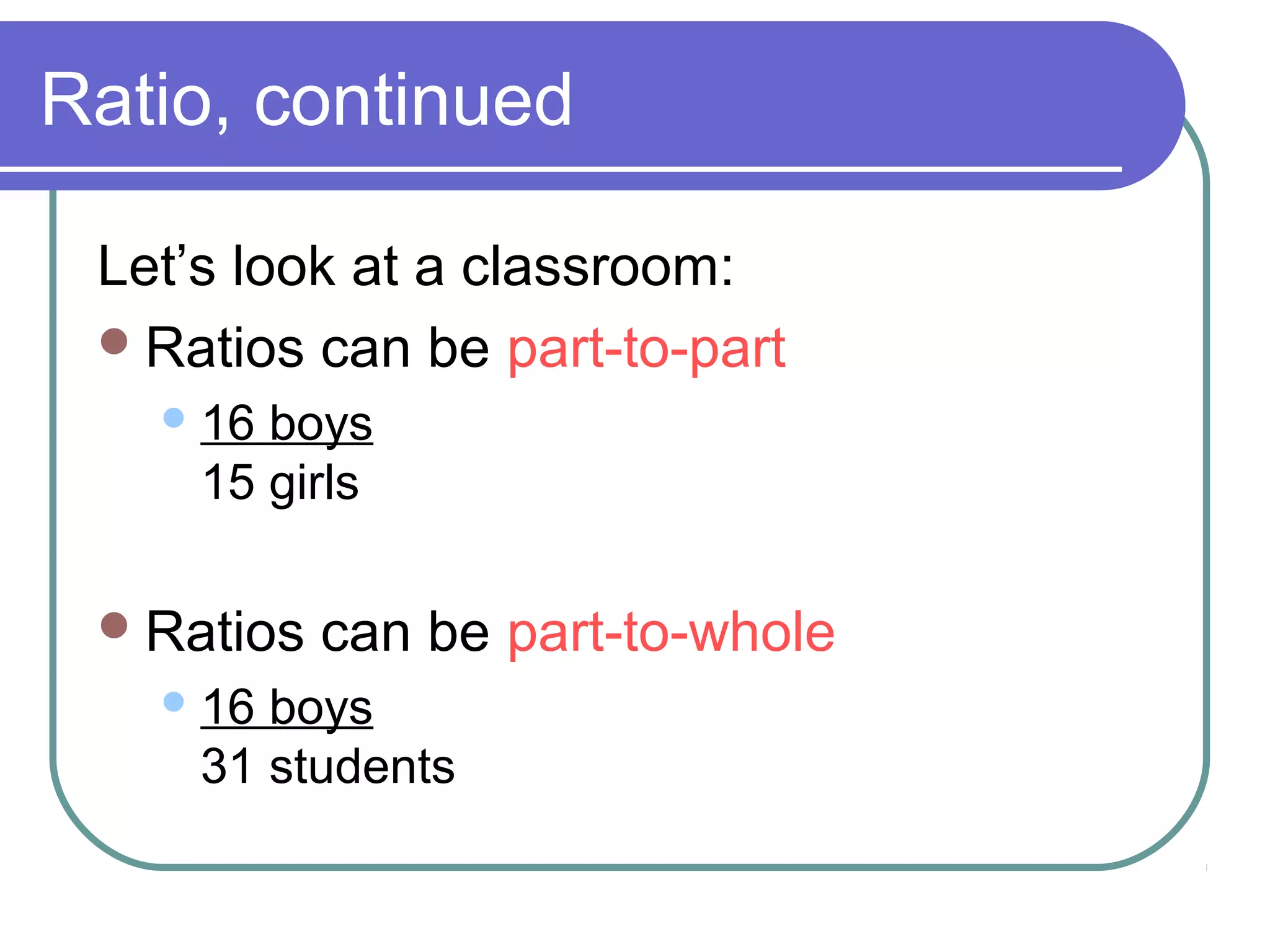 Understanding proportion | PPT