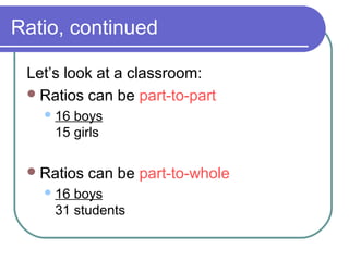 Understanding proportion | PPT