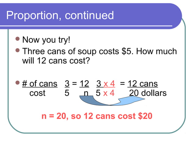 Understanding proportion | PPT