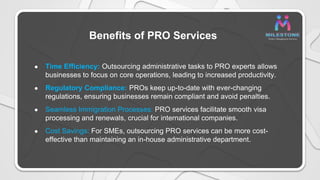 Understanding PRO Services in Dubai: Procedures and Benefits | PPTX