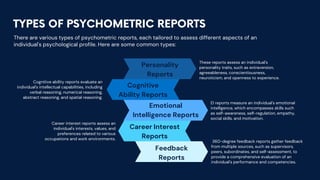 Understanding Psychometric Reports: Unlocking Insights for Personal and ...