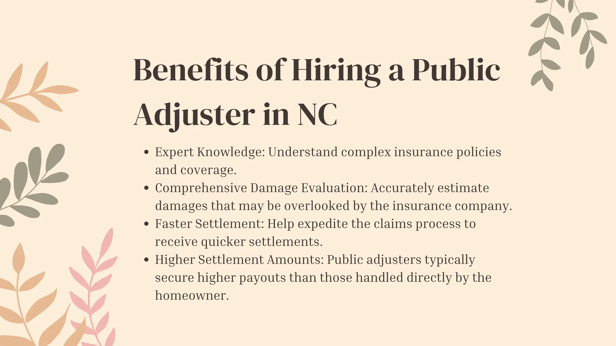 understanding Public adjuster in North carolina.pdf