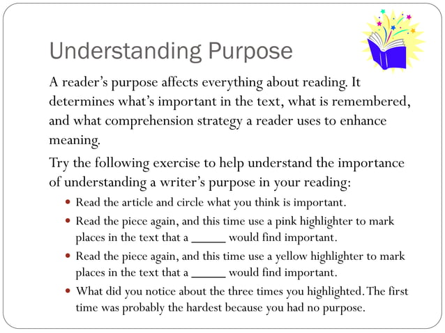 Understanding purpose and meaning | PDF