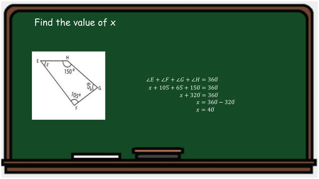 Understanding quadrilateral | PPT