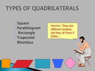 Understanding quadrilaterals | PPTX