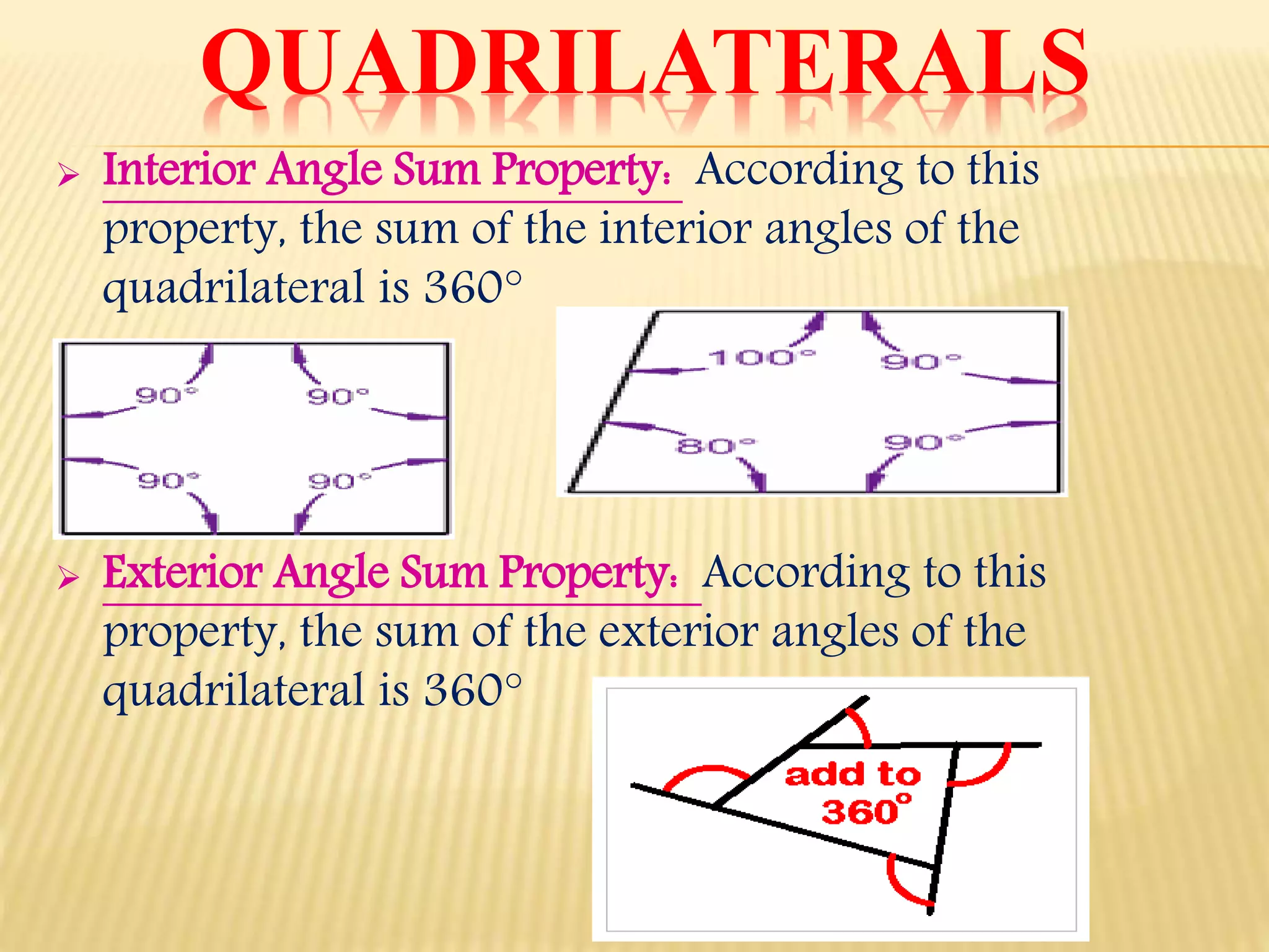 Understanding quadrilaterals chapter 3 NCERT | PPTX