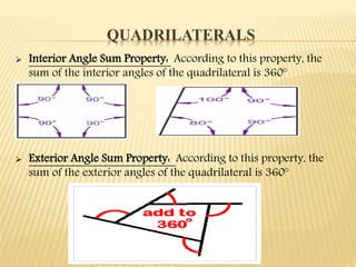 Understanding quadrilaterals chapter3 grade 8 cbse | PPTX