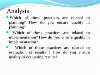 Understanding Quality Assurance and Accountability Framework (QAAF) | PPT
