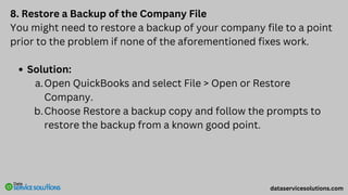 Understanding QuickBooks Error 176109 Causes and Solutions | PPT