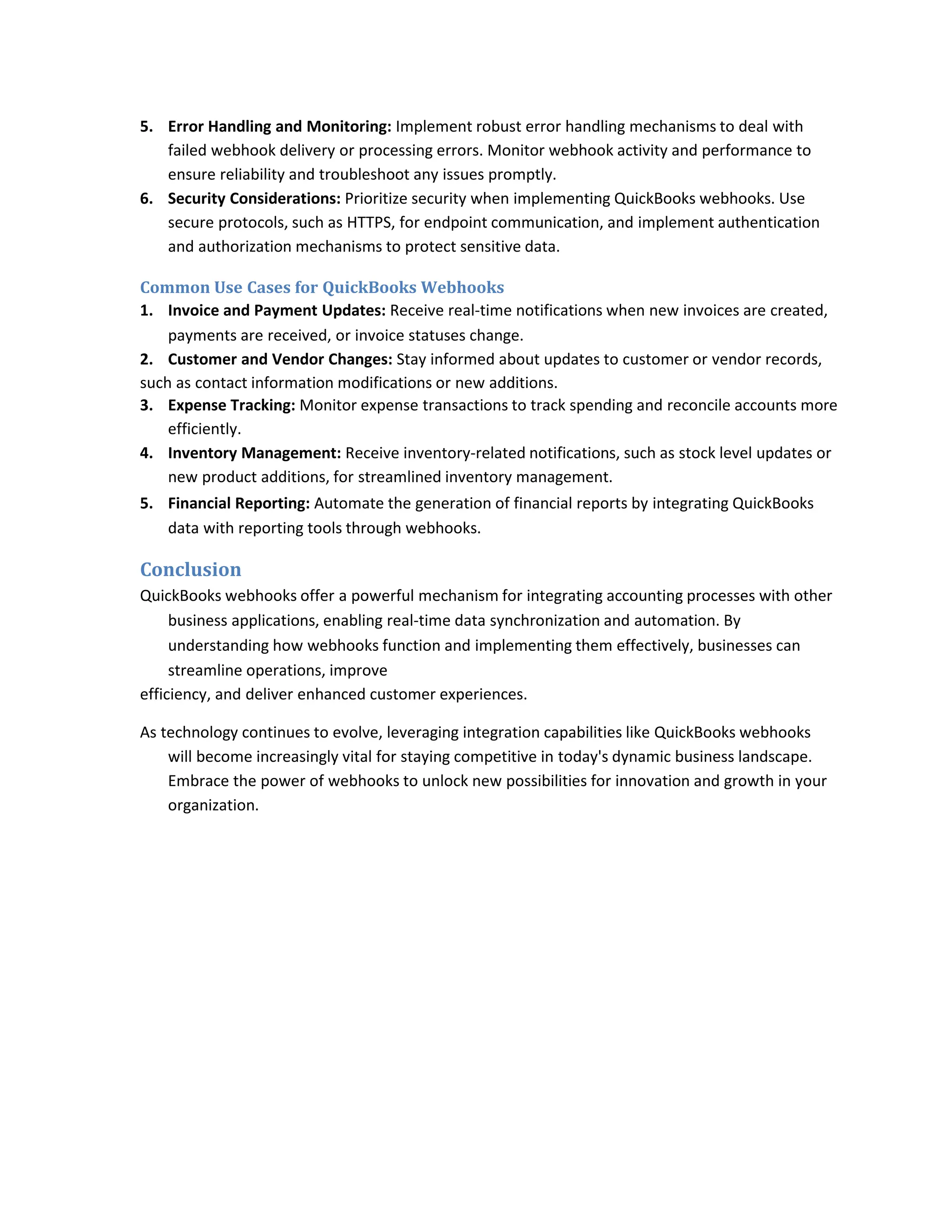 Understanding QuickBooks Webhooks for Seamless Integration.ppt