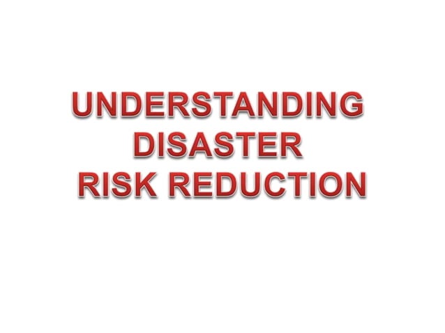 Understanding ra 10121 | PPTX | Civil Engineering Industry | Industries