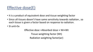 Understanding radiation units | PPTX