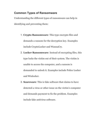 Understanding Ransomware Attacks_ How They Work and How to Protect ...