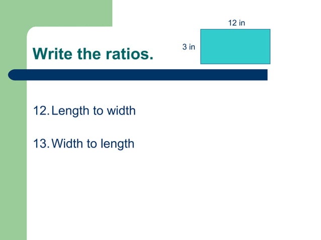 Understanding ratios assessment 1 to 15 questions | PPT
