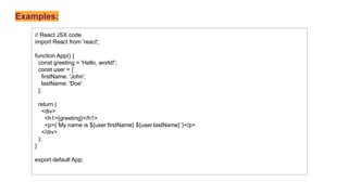 Understanding React JSX_ A Beginner's Guide | PPT