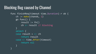 Understanding real world concurrency bugs in go | PPT