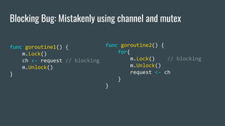 Understanding real world concurrency bugs in go | PPT
