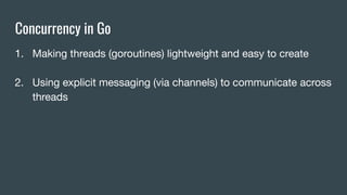 Understanding real world concurrency bugs in go (fixed) | PPT