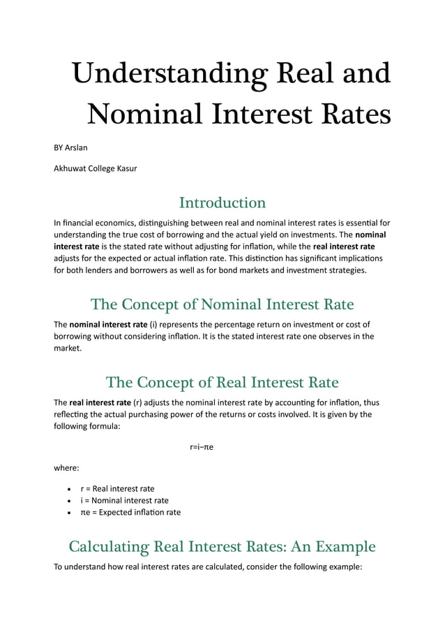 Understanding Real and Nominal Interest Rates chp 4.pdf
