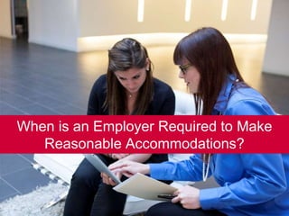 Understanding Reasonable Accommodation | PPTX