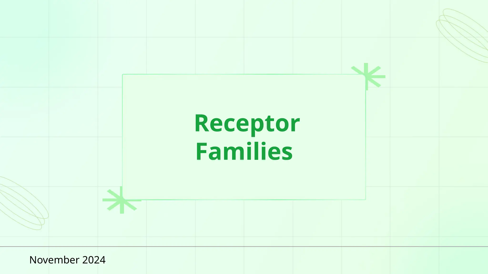 Understanding Receptor Families and its types.pptx