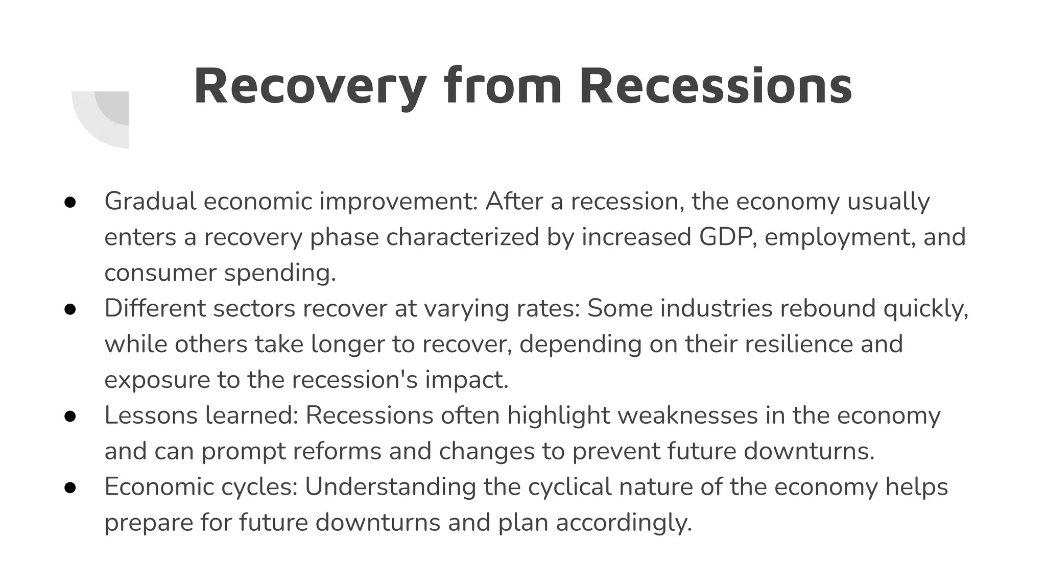 Understanding Recessions | PDF