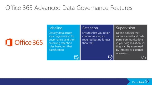 Understanding Records Management in Office 365 | PPT