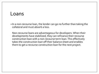 Understanding Recourse and Non-Recourse Loans | PPT