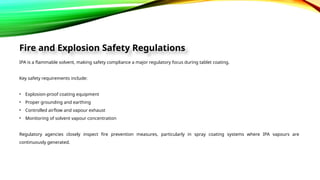 Compliance oversight in IPA coating operations | PPTX