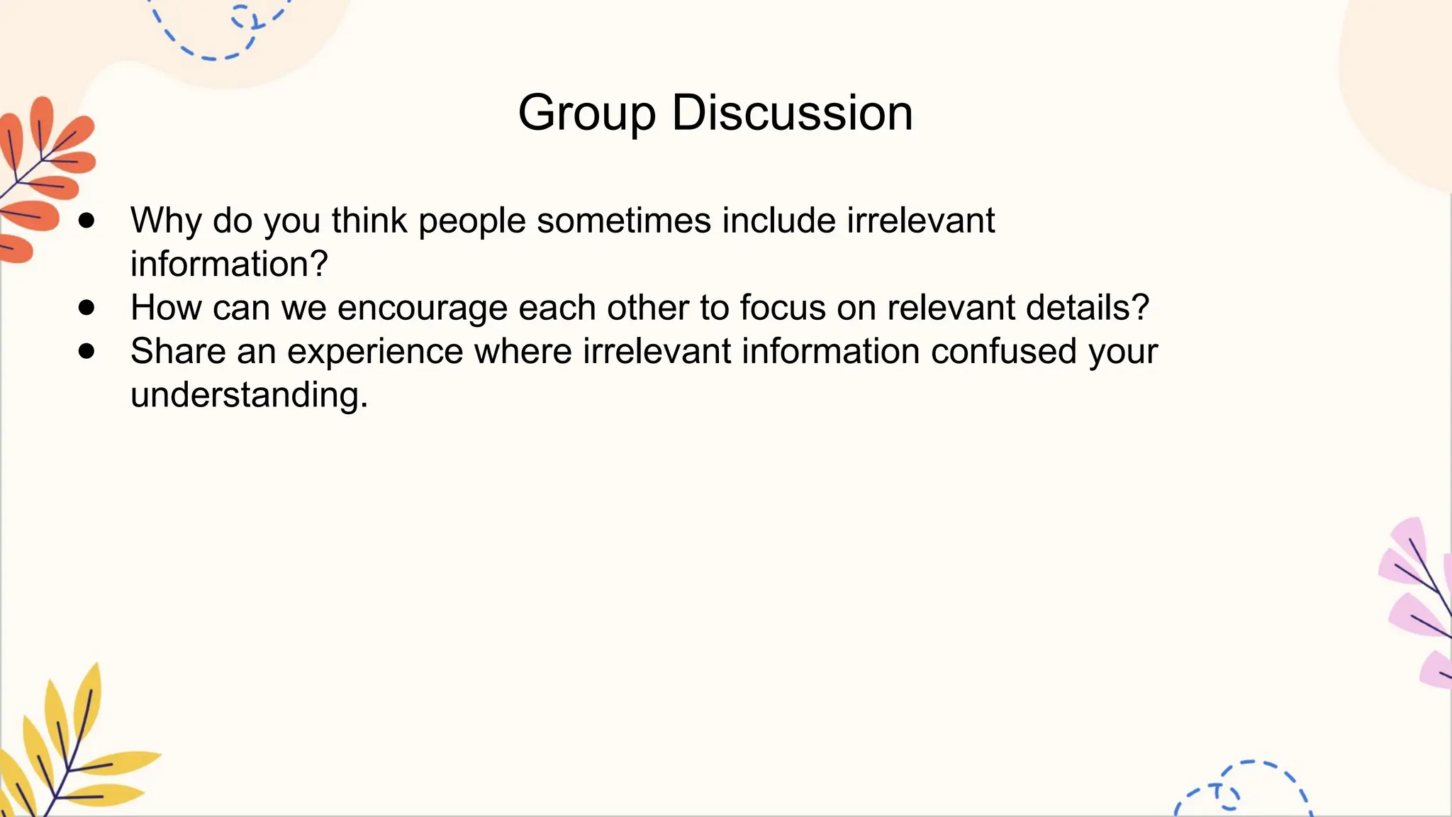 Understanding relevant and irrelevant information.pptx