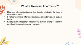 Understanding relevant and irrelevant information.pptx
