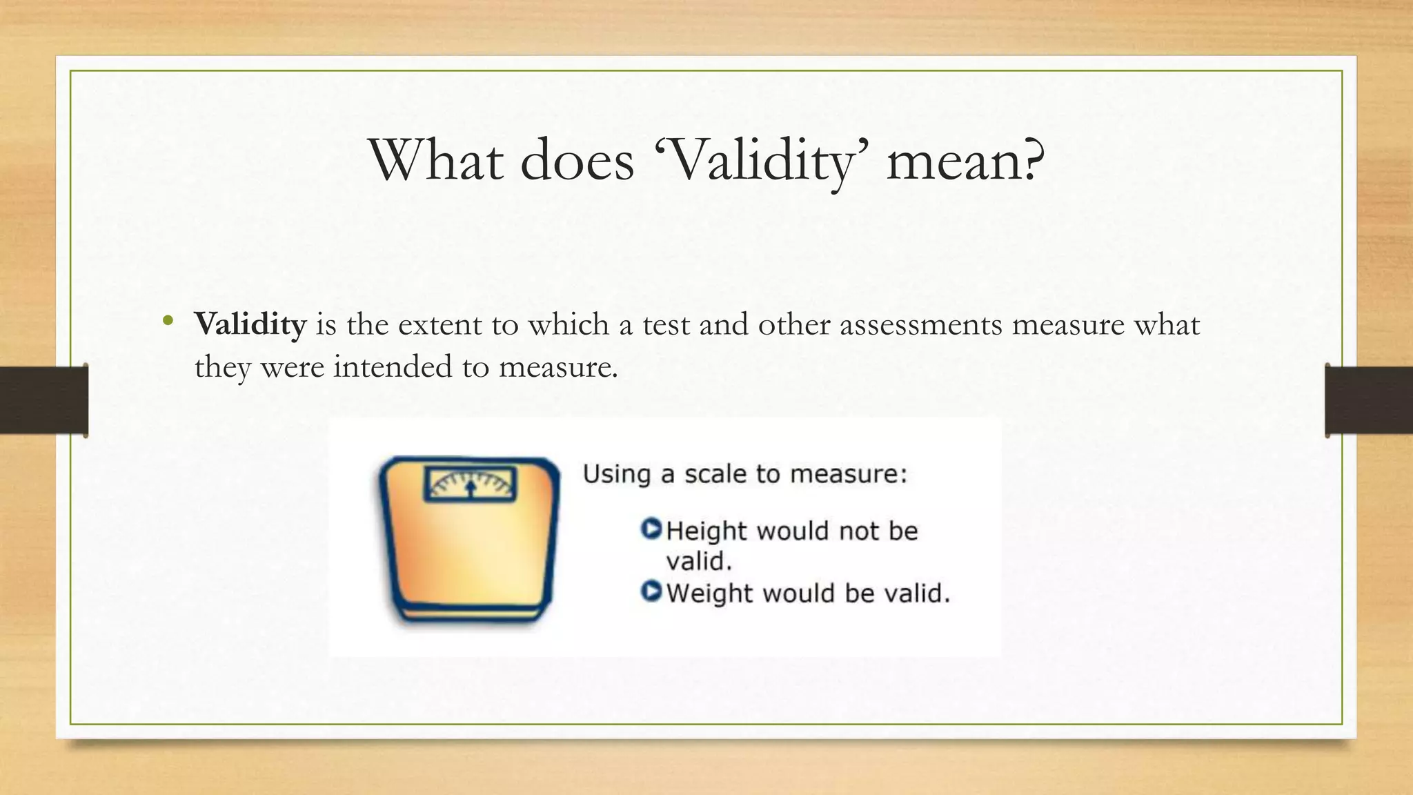 Understanding reliability and validity | PPTX