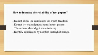 Understanding Reliability and Validity | PPTX