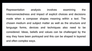 Understanding representation | PPTX