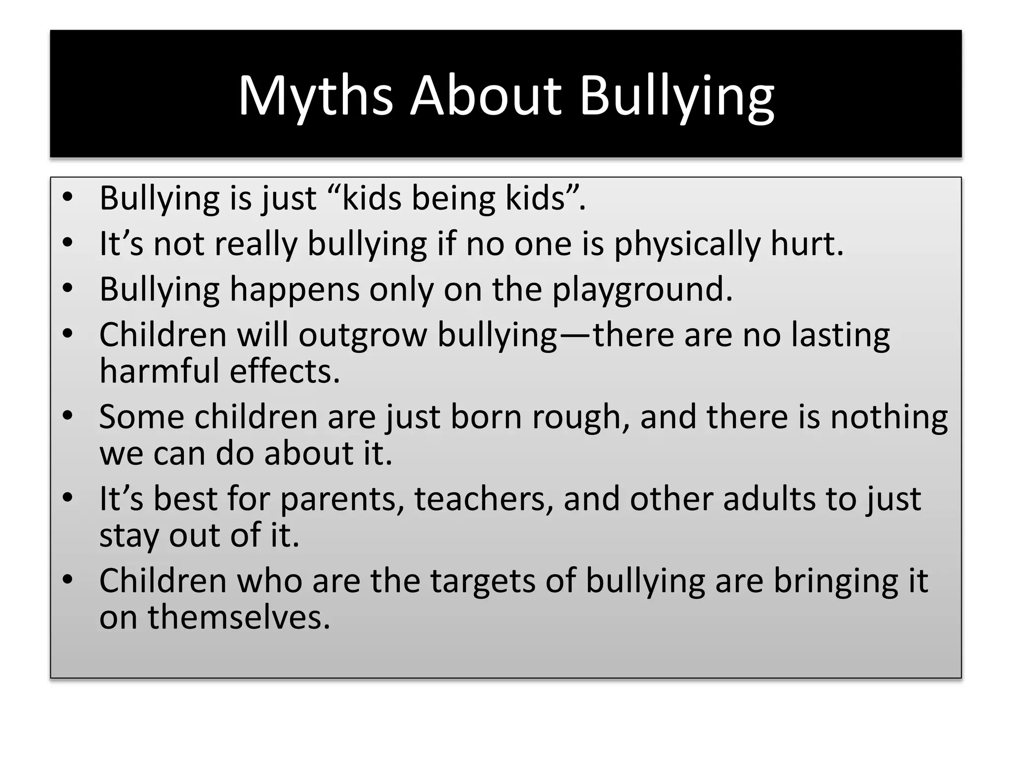 Understanding Responding to Bullying | PPTX