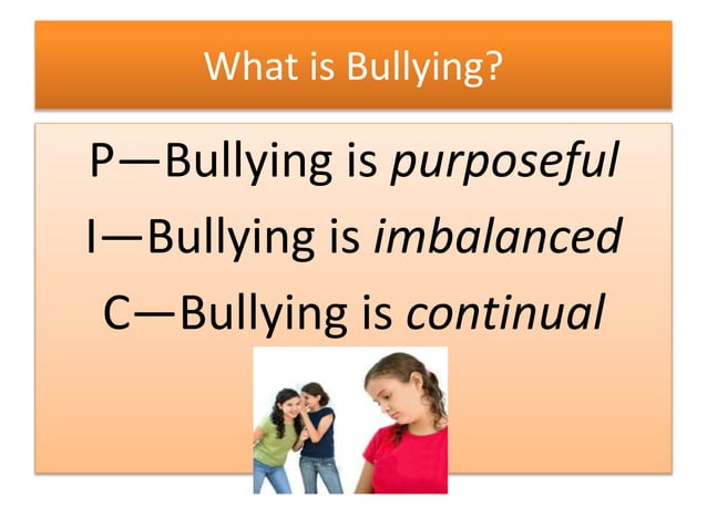 Understanding Responding to Bullying | PPTX
