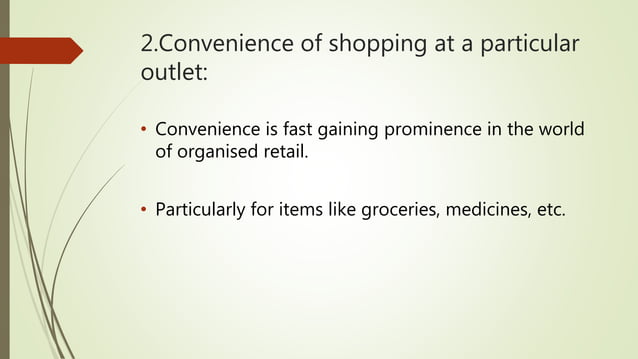 Understanding retail consumer by maya and aishwarya | PPTX | Retail ...