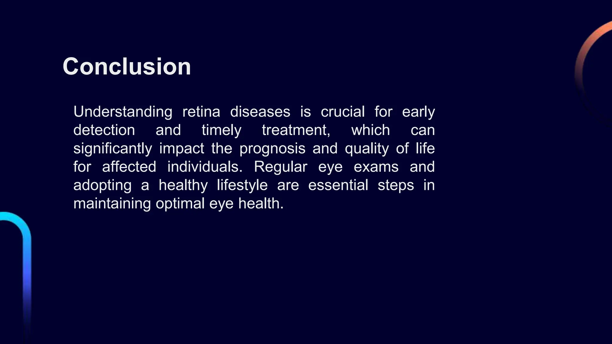 Understanding Retina Diseases | PPTX