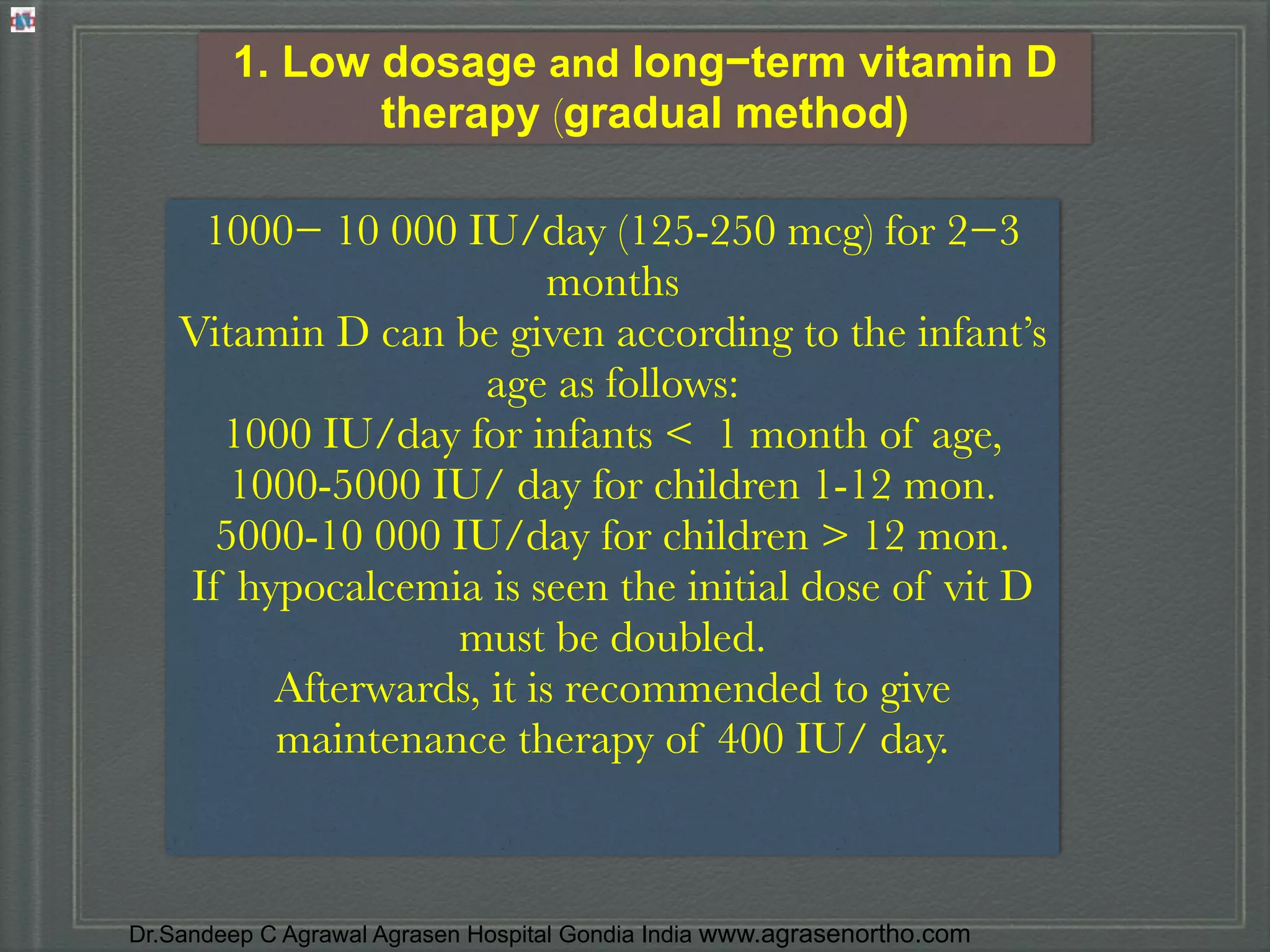 Understanding rickets types,diagnosis,prevention & treatment dr.sandeep ...
