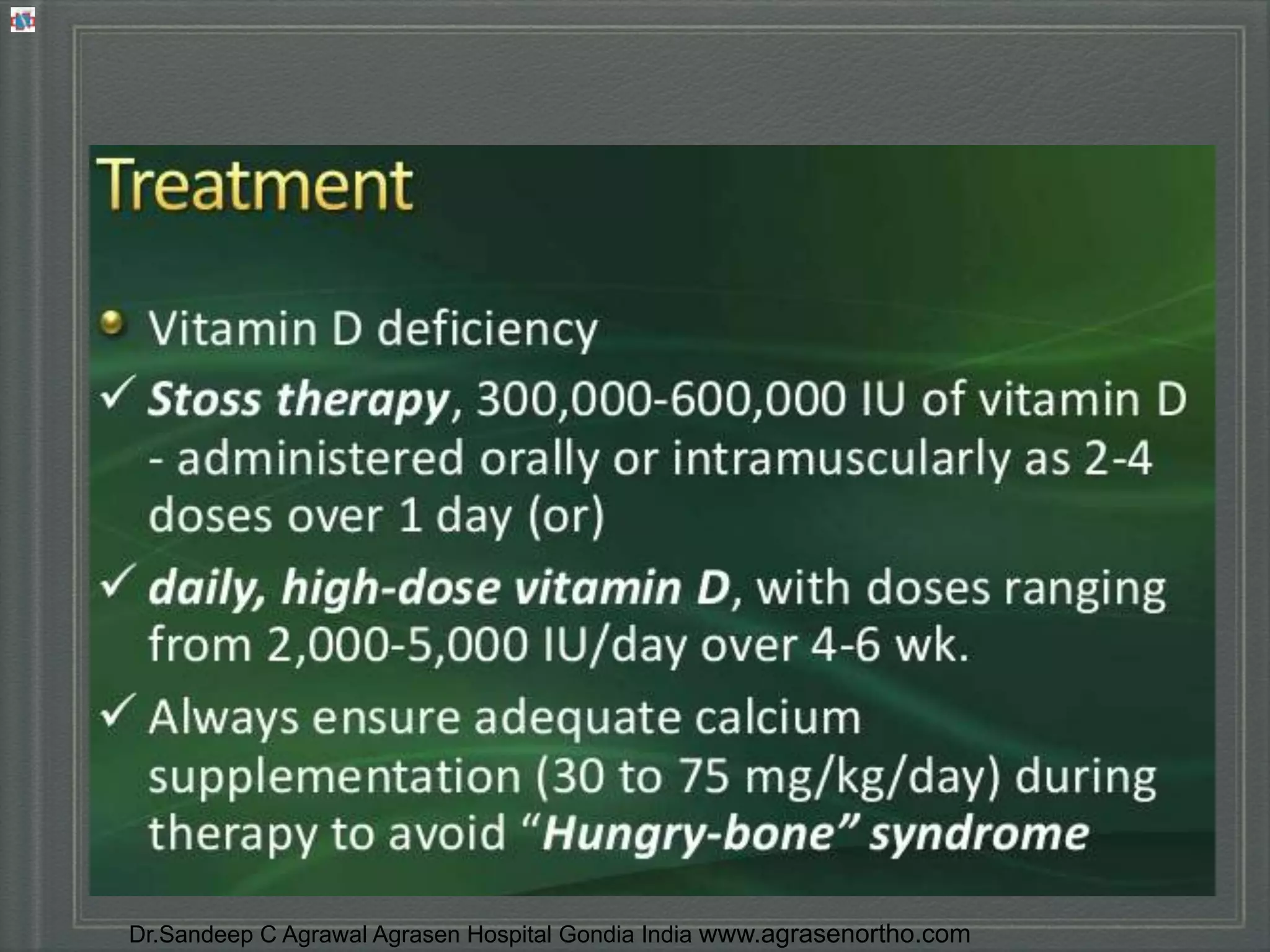 Understanding rickets types,diagnosis,prevention & treatment dr.sandeep ...